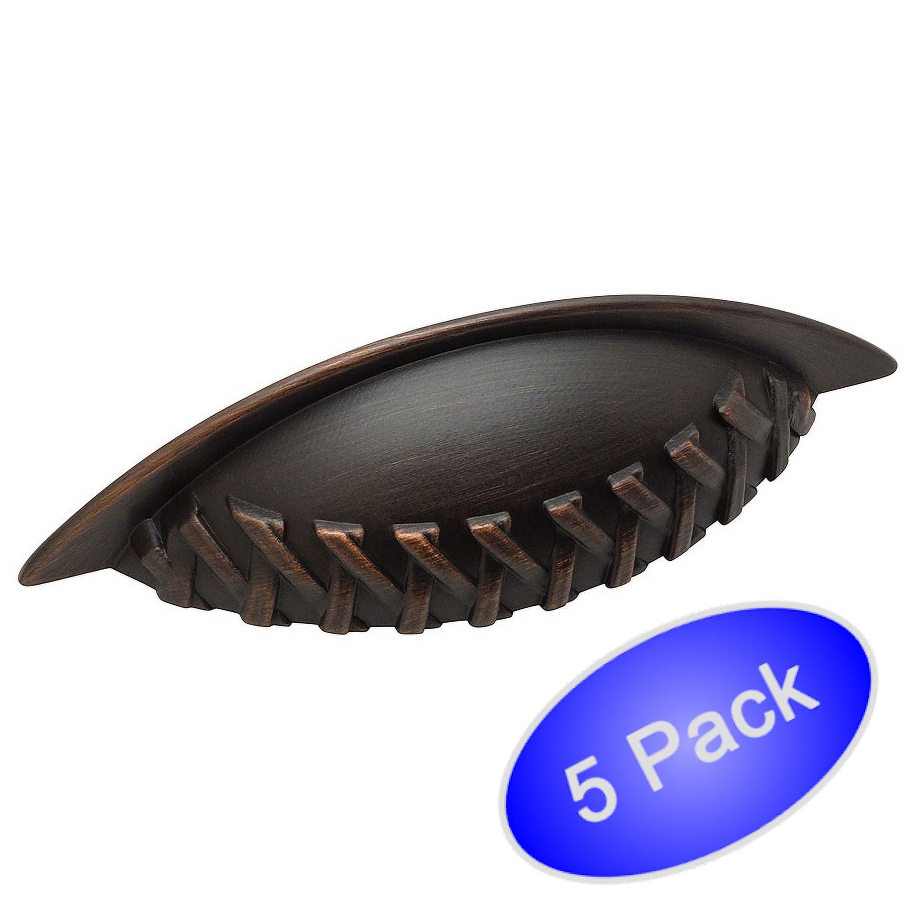 Cosmas® 7067ORB Oil Rubbed Bronze Cabinet Hardware Braided Bin Cup ...