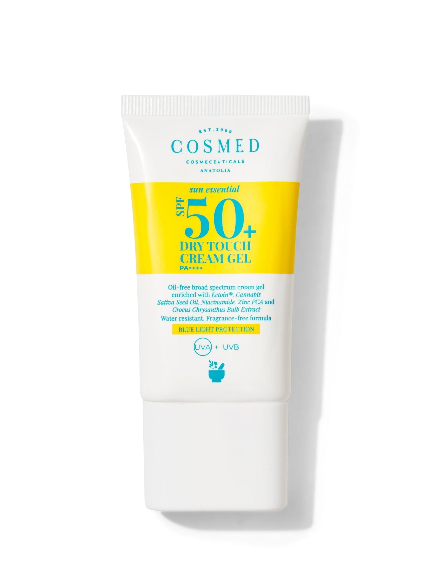 Cosmed Sun Essential Dry Touch Cream Gel Spf 50+ 40 ml - Walmart.com