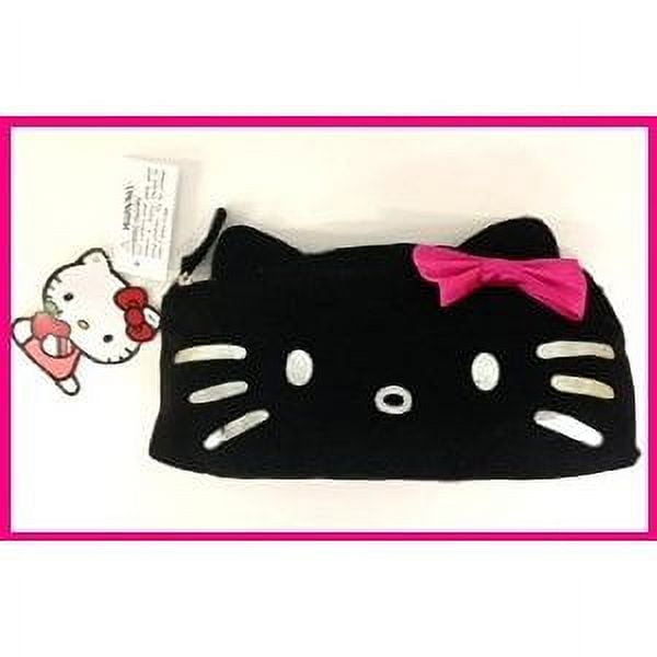 Cosmetic Bag - Hello Kitty - Black Line Art Canvas New 669437 - Walmart.com