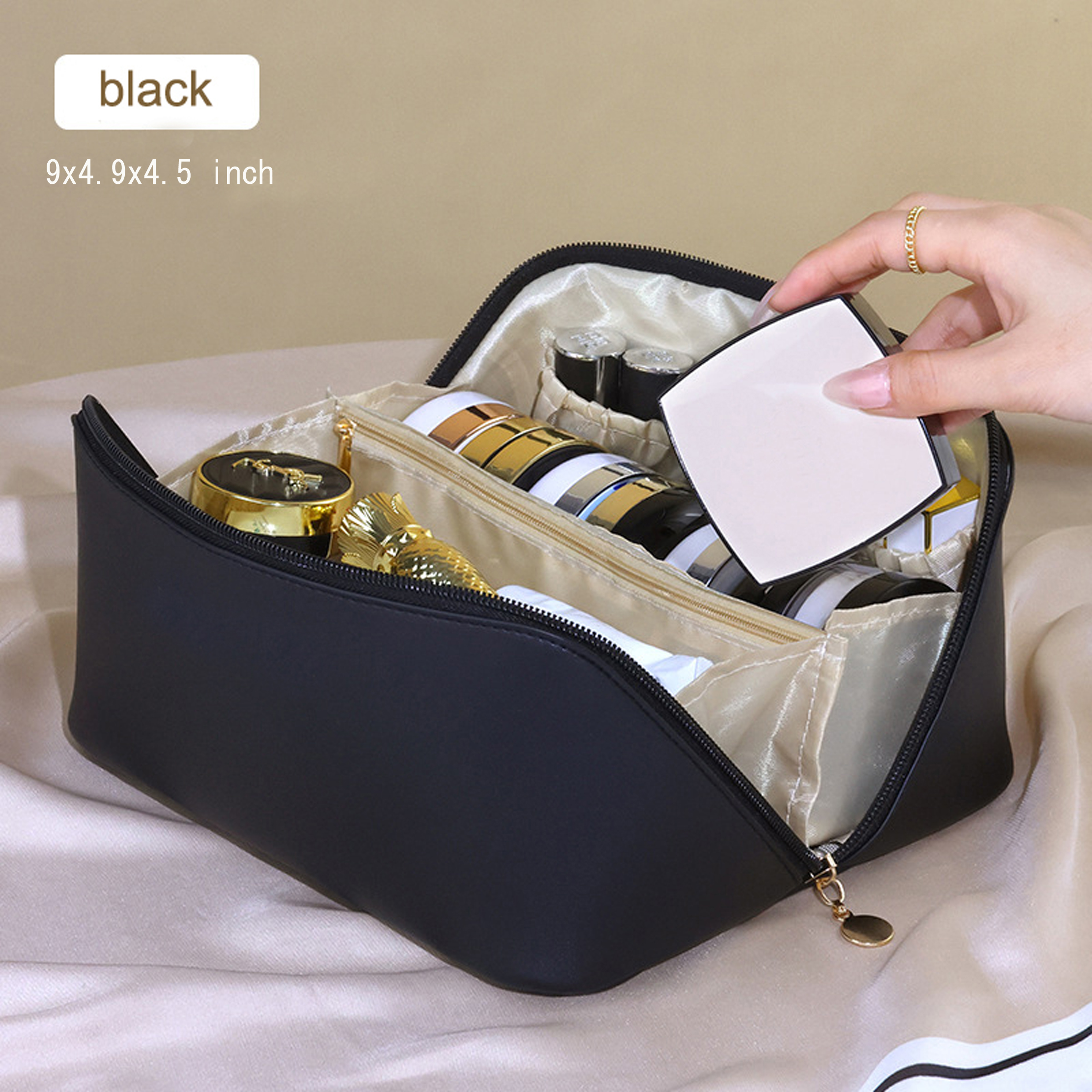 Makeup Bag Cosmetic Bag Travelling Make Up Bag Organizer Travel Cases ...