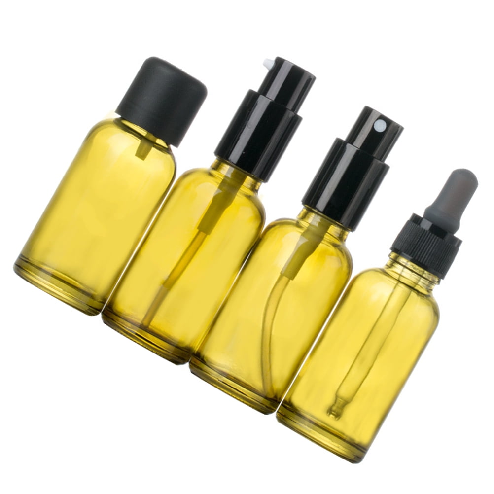 Cosmetic Bottle 4 Pcs Travel Bottles Cosmetics Dispenser Spray Vacation ...