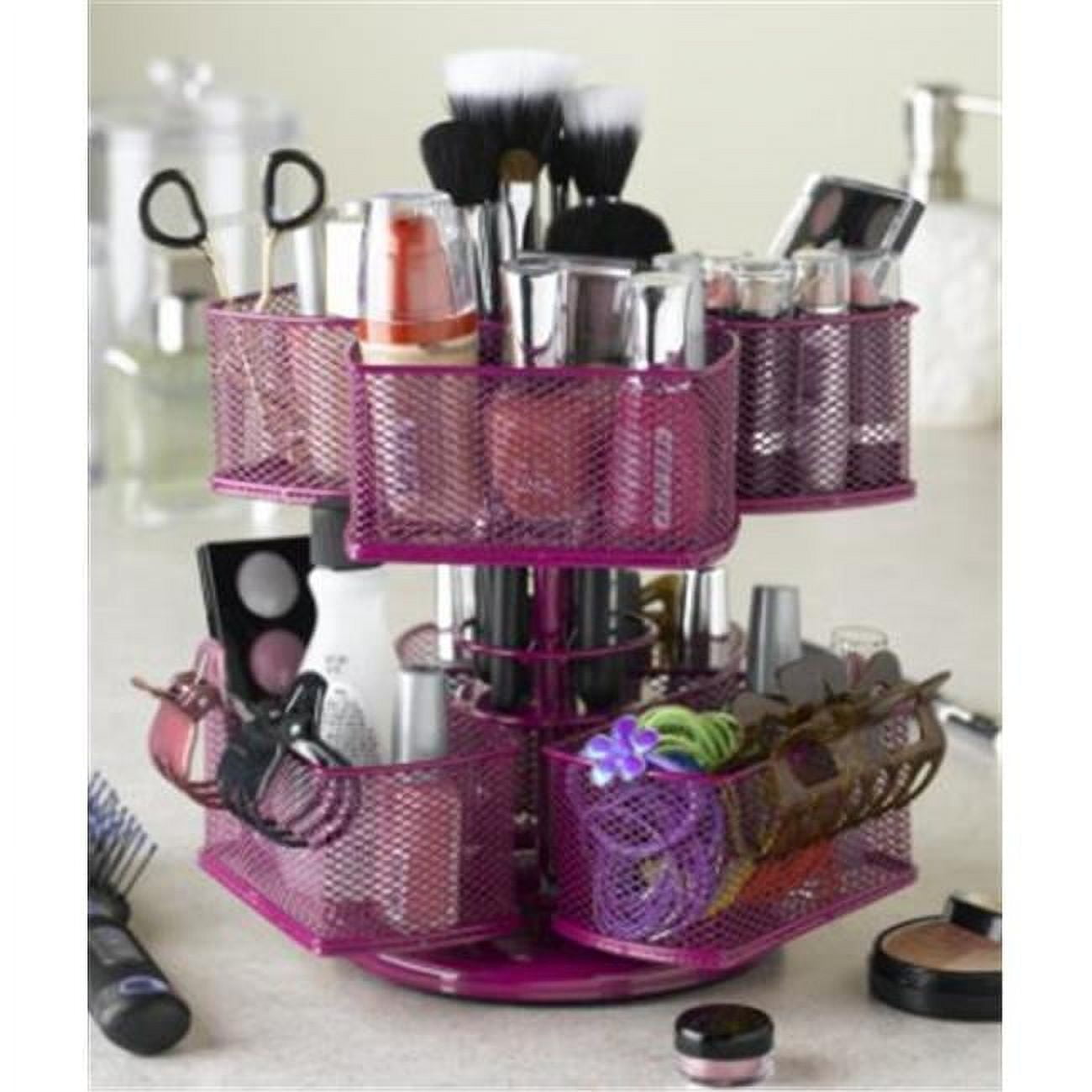 Cosmetic Carousel - Rose - Walmart.com