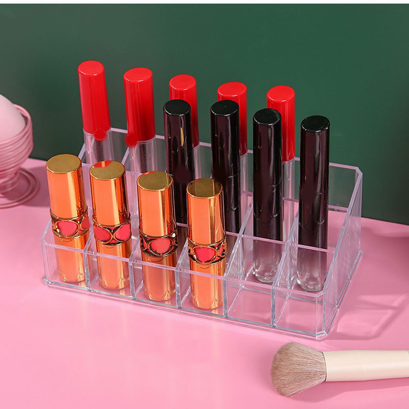 Cosmetic Cases Bradem Lipstick Storage Box Transparent 12/18/36 Grids ...