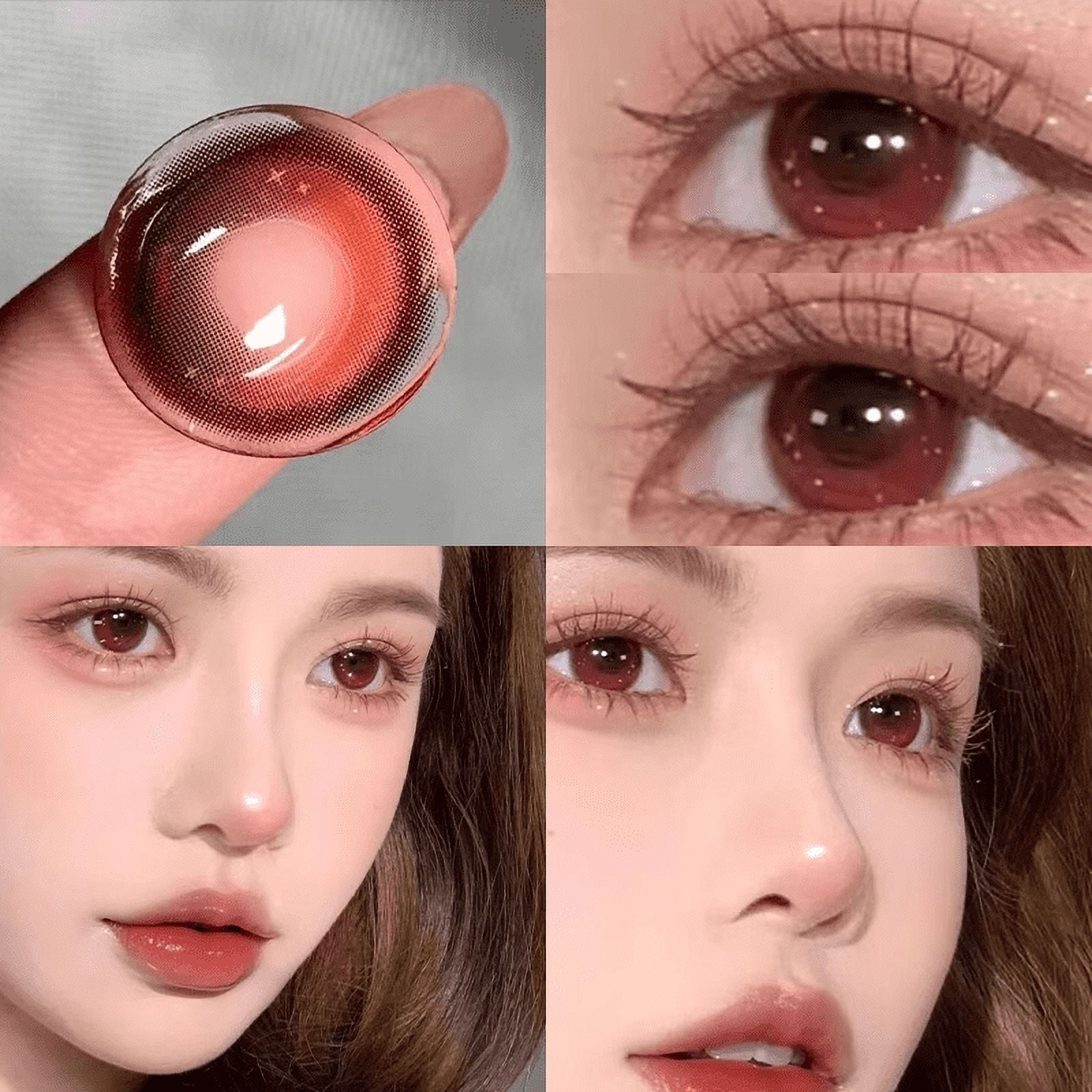 Cosmetic Contact Lens 1ml Party Contact Lens Eyes Unique Color Lay A ...