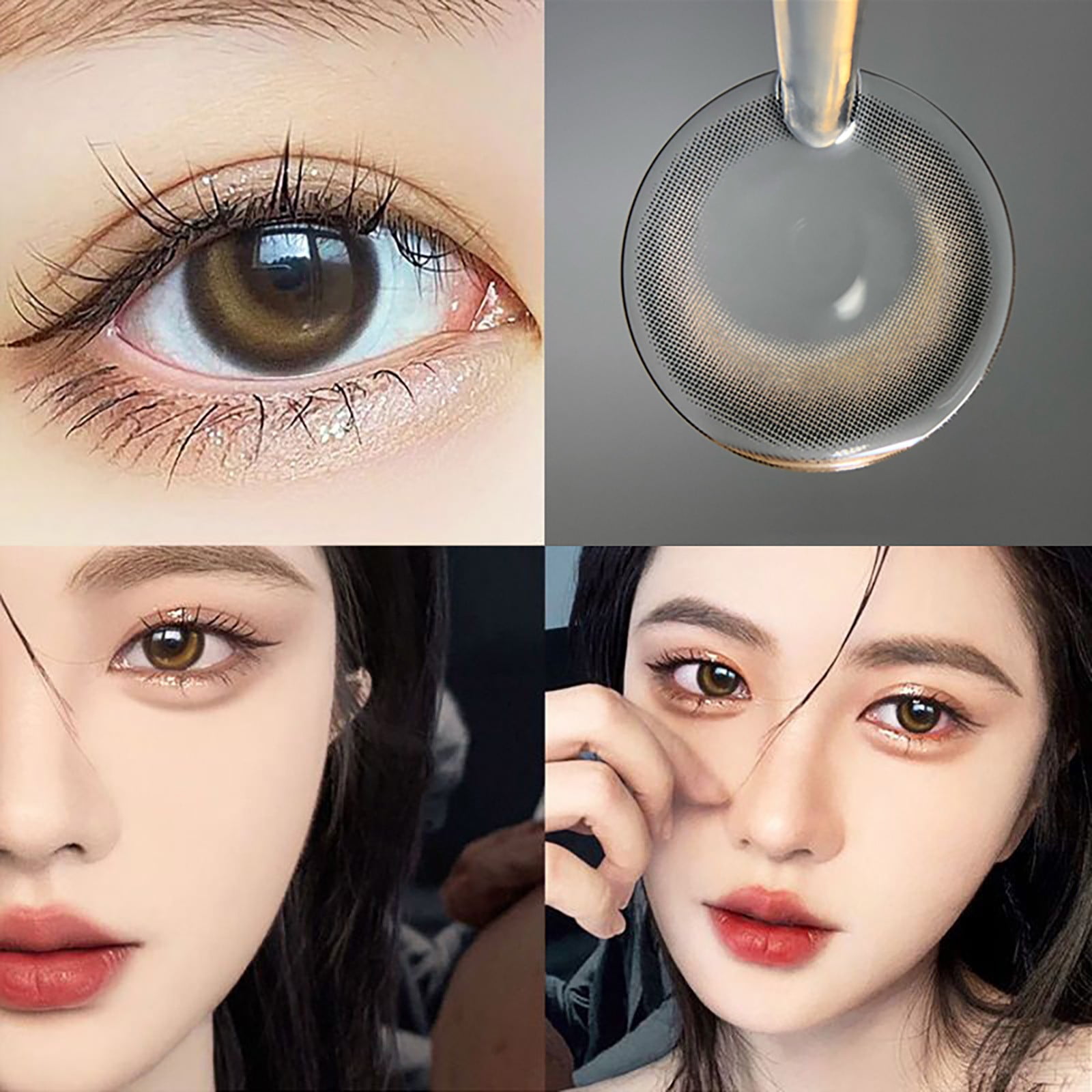 Cosmetic Contact Lens 1ml Party Contact Lens Eyes Unique Color Lay A ...
