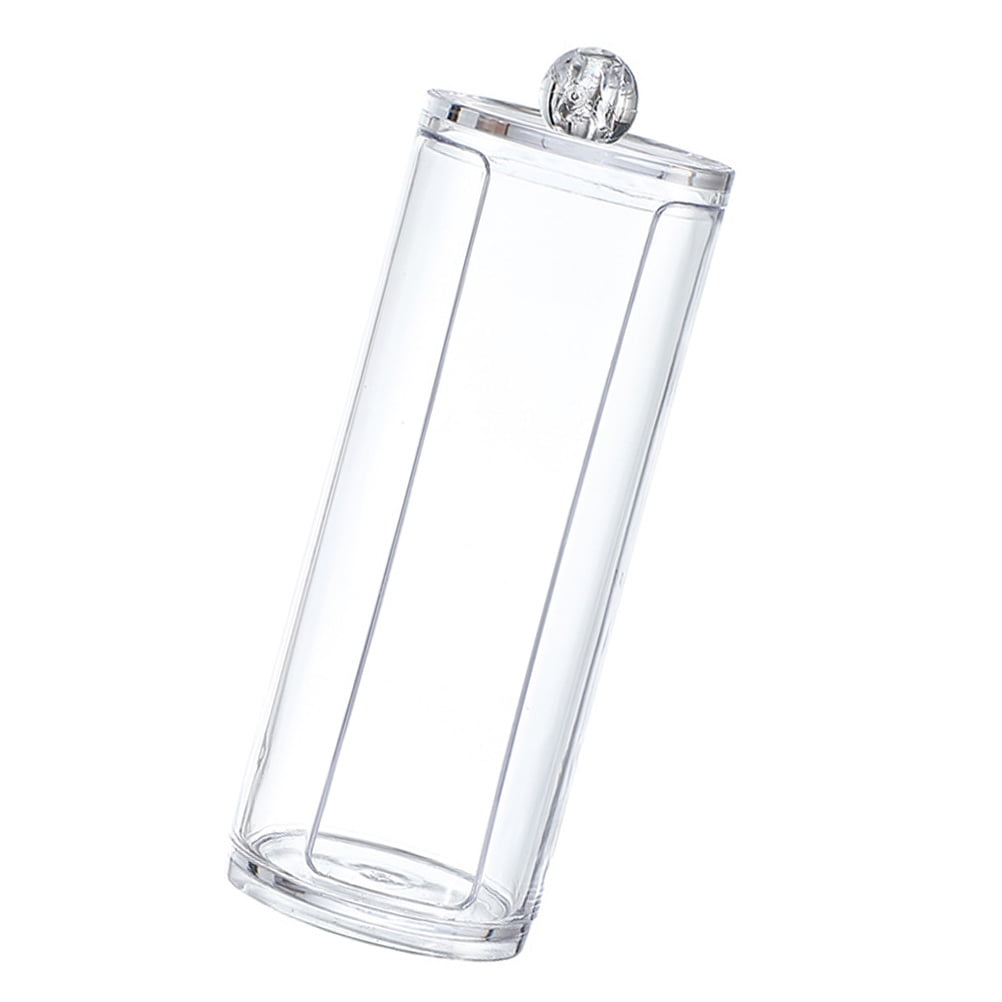 Cosmetic Cotton Box Swabs Makeup Organizer Shelf Ball Container Plastic ...