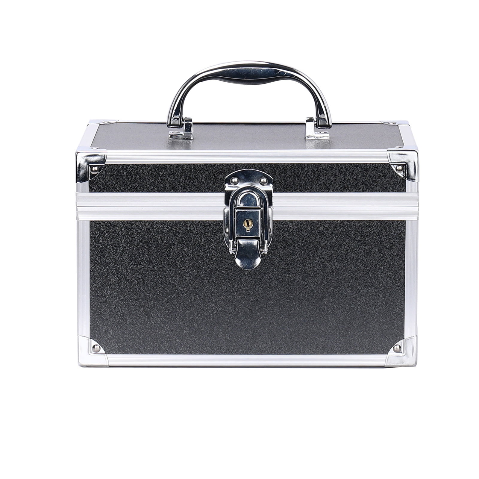 Cosmetic Organizer Box Portable Make Up Case Lockable Storage Box for ...