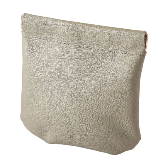 Cosmetic Pouch, Automatic Open Spring Clip, 1 Pack Green 4.7 X 4.3 Inch ...