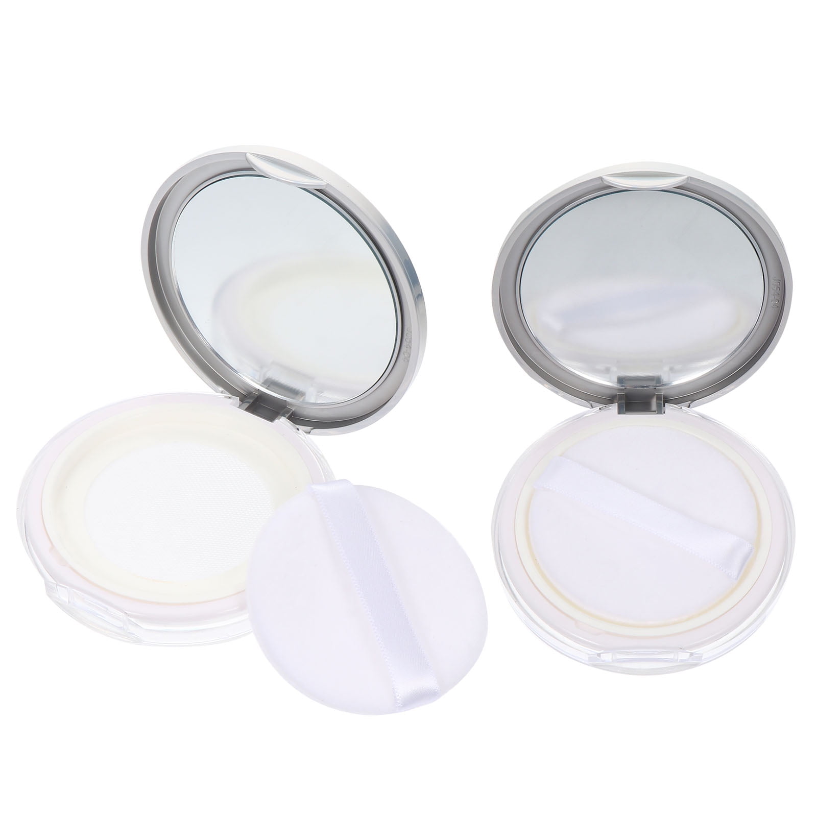 Cosmetic Powder Case Box Travel Containers Toiletry Kits Pouch Portable ...