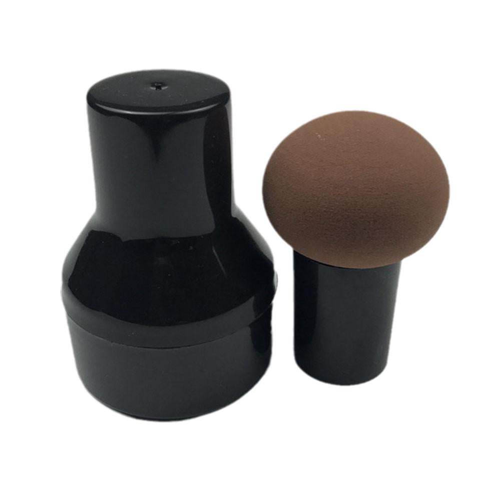Cosmetic Puff Powder Brush Round Head Mushroom Shape Handle Makeup ...