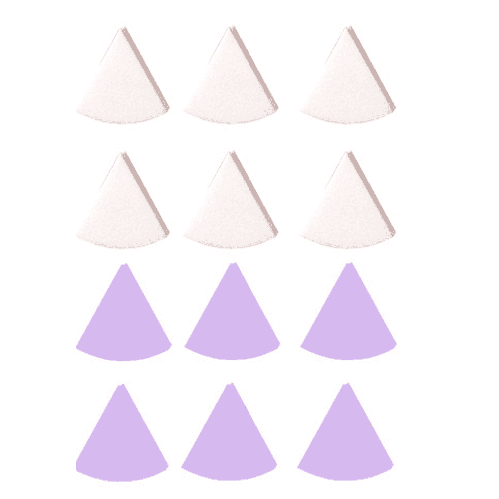 Cosmetic Sponges Latex Makeup Foam Wedges Foundation Beauty Tools ...