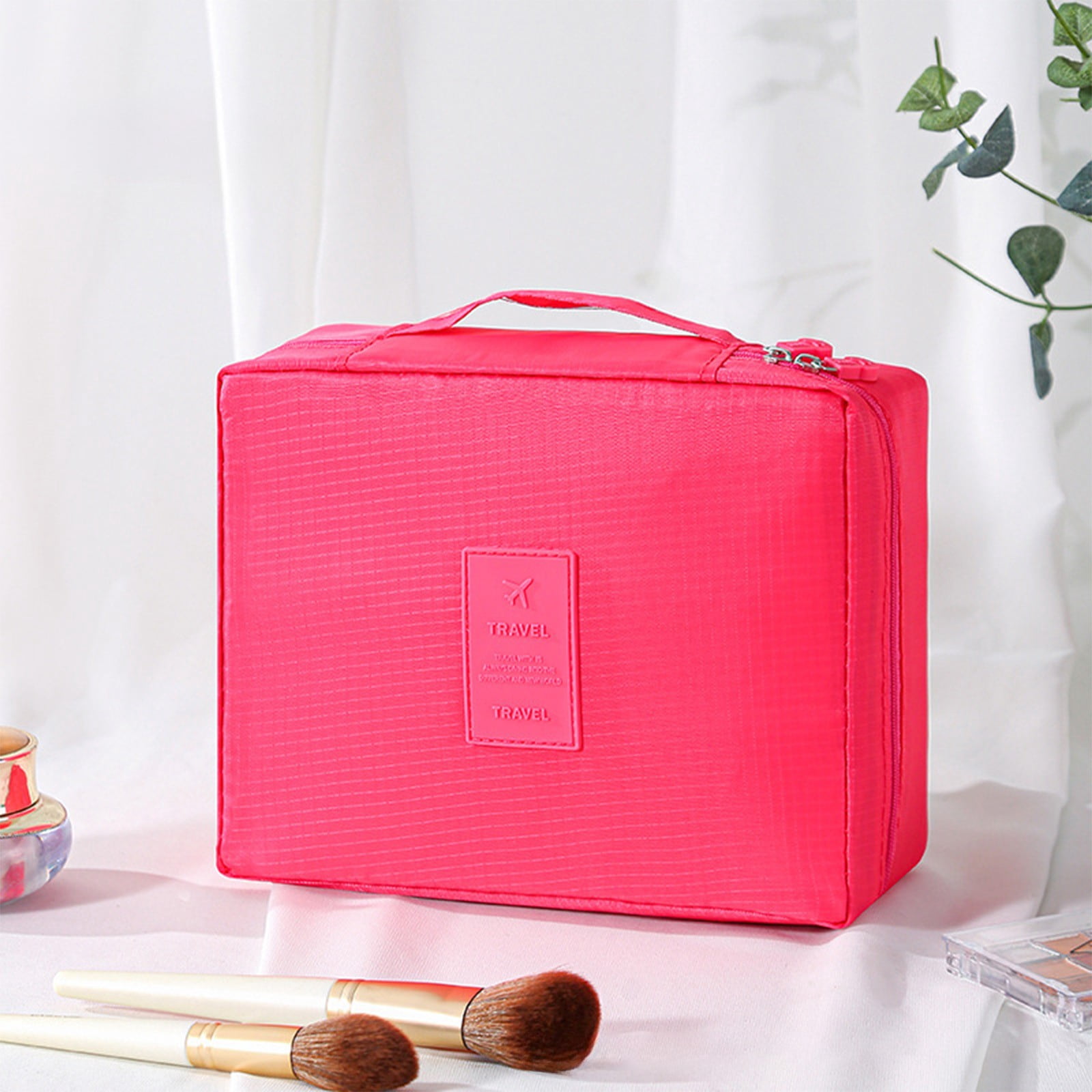Cosmetic Travel Bag Handheld Makeup Bag Large Capacity Waterproof ...