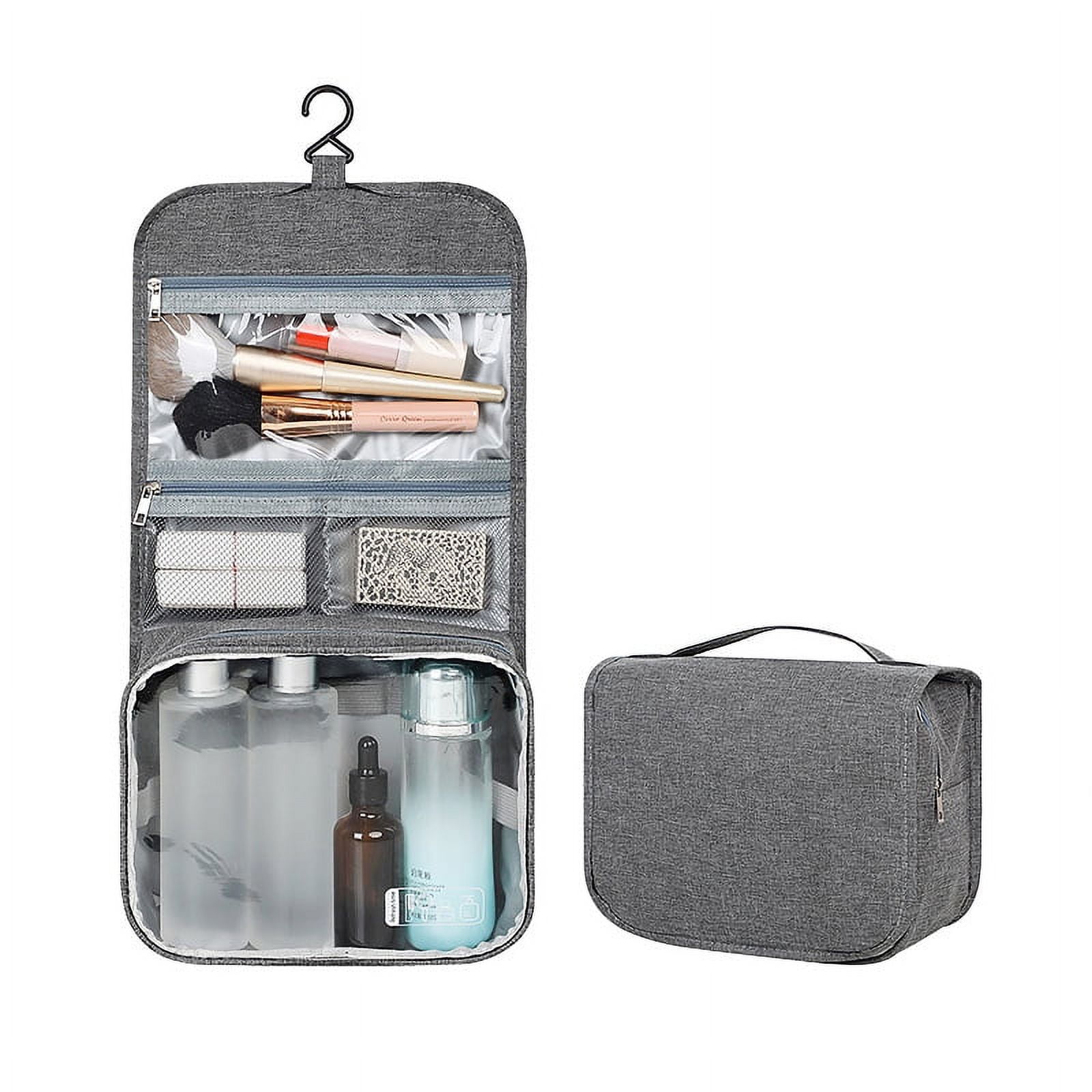 Cosmetic bag handheld small convenient travel wash storage bag wet and ...