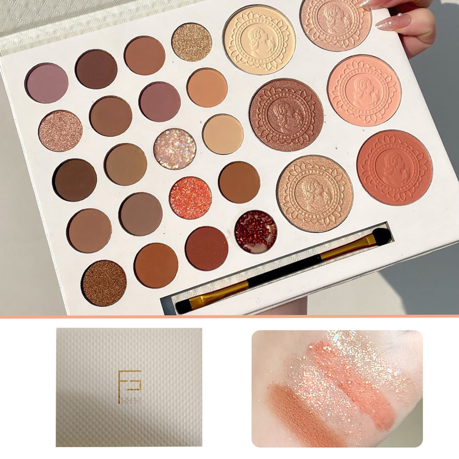 up Cosmetics Flower Brow Makeup Platte Two Occasions Baby Face Highlighter Make up Get That Glow ...