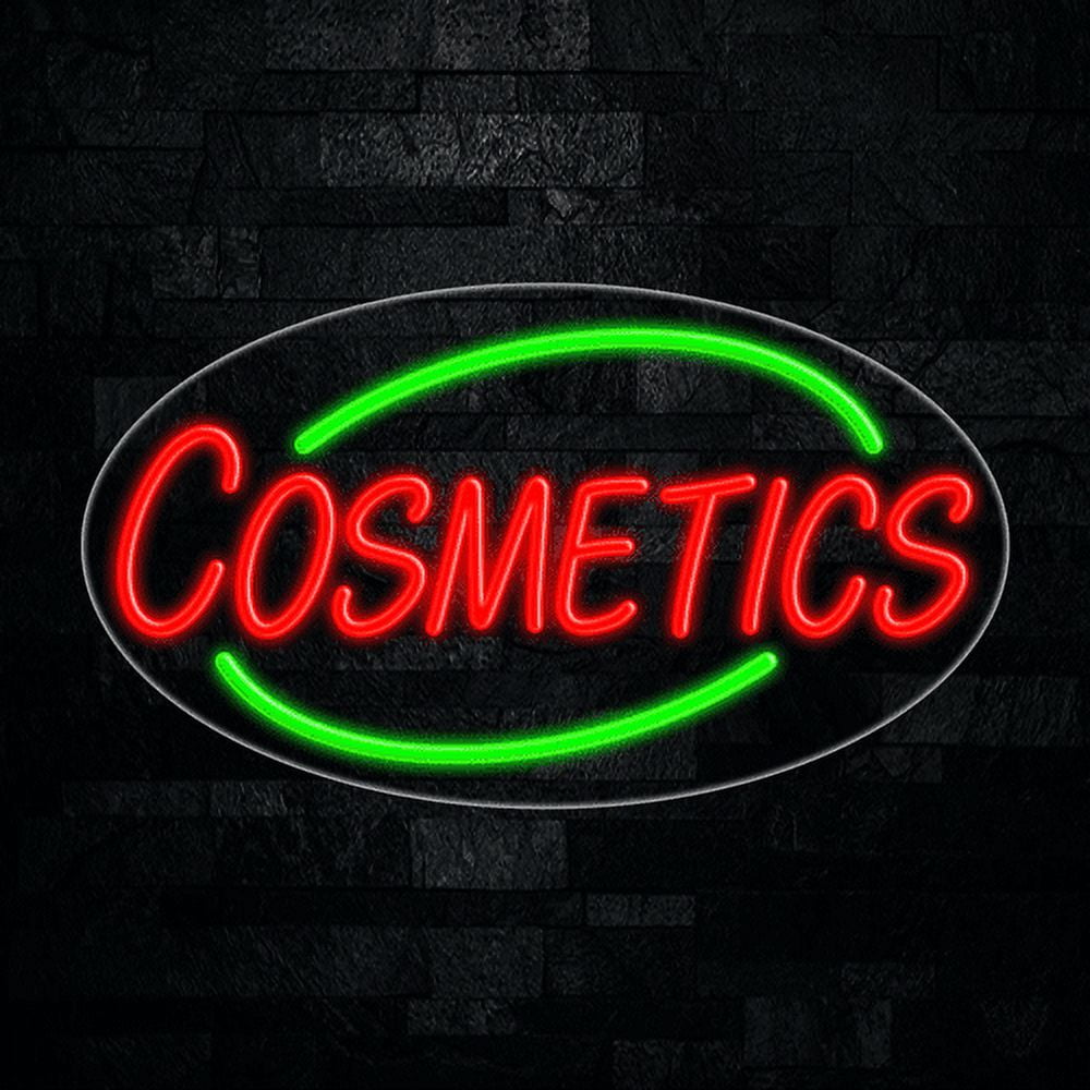 Cosmetics LED Neon Sign 28"L x 16"H #34439 - Walmart.com