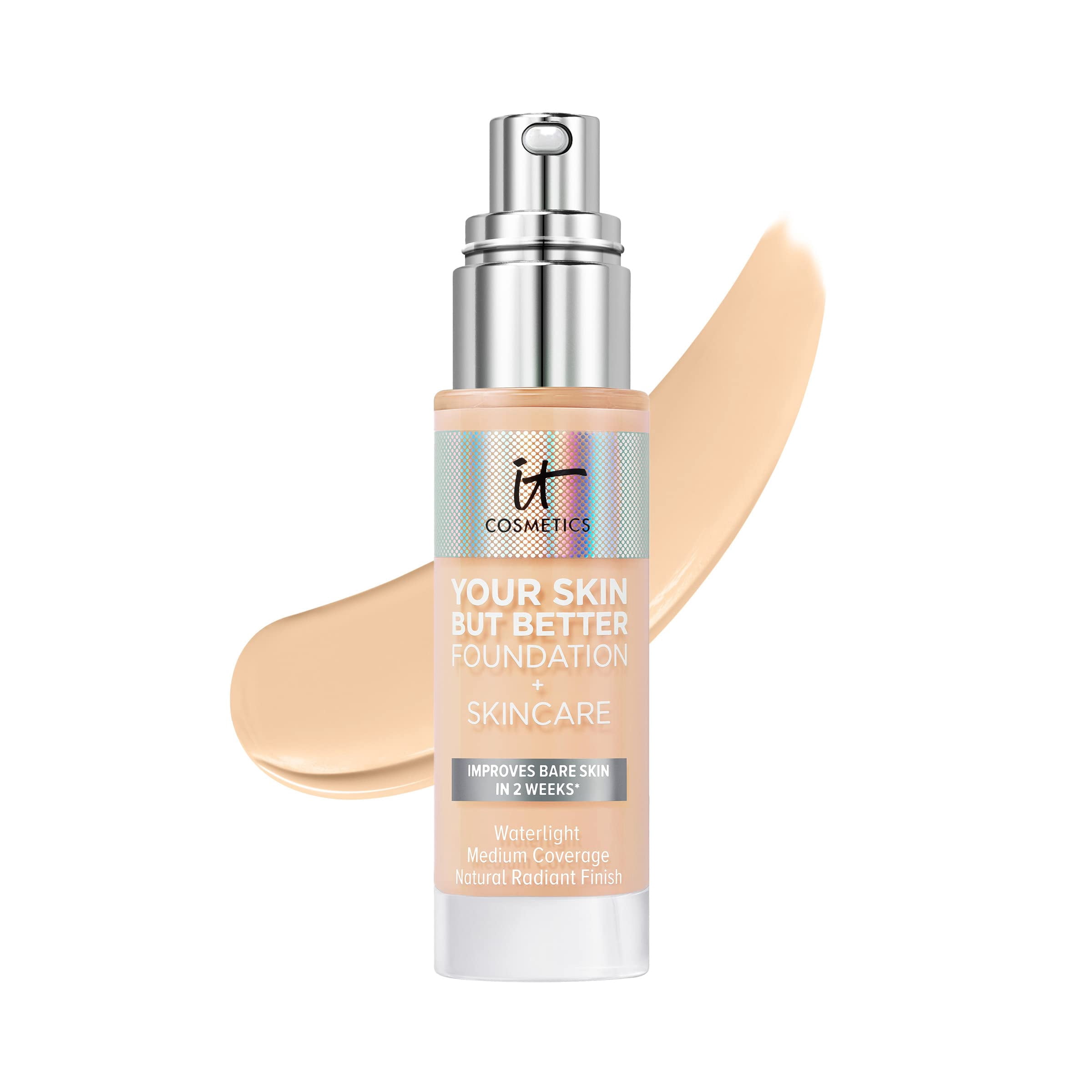 IT Cosmetics Your Skin TMA2 But Better Foundation + Skincare, Fair Warm ...