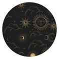 Cosmic Aesthetic Fitted Table Cover - Boho Celestial Print Scratch ...