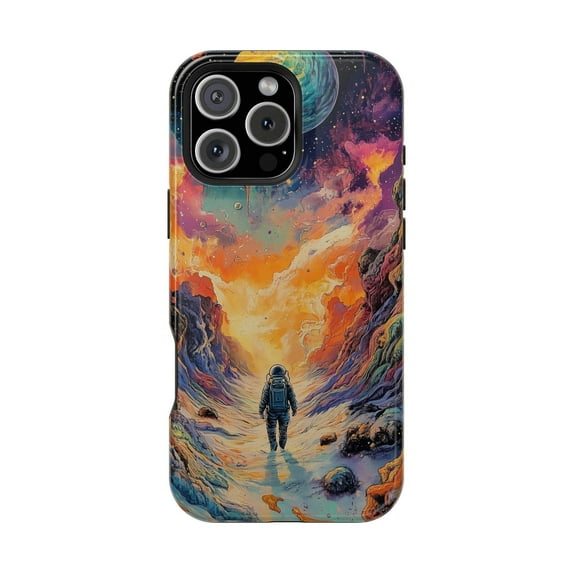 Cosmic Astronaut Alien Planet Dream Odyssey Phone Case for iPhone 17 16 ...