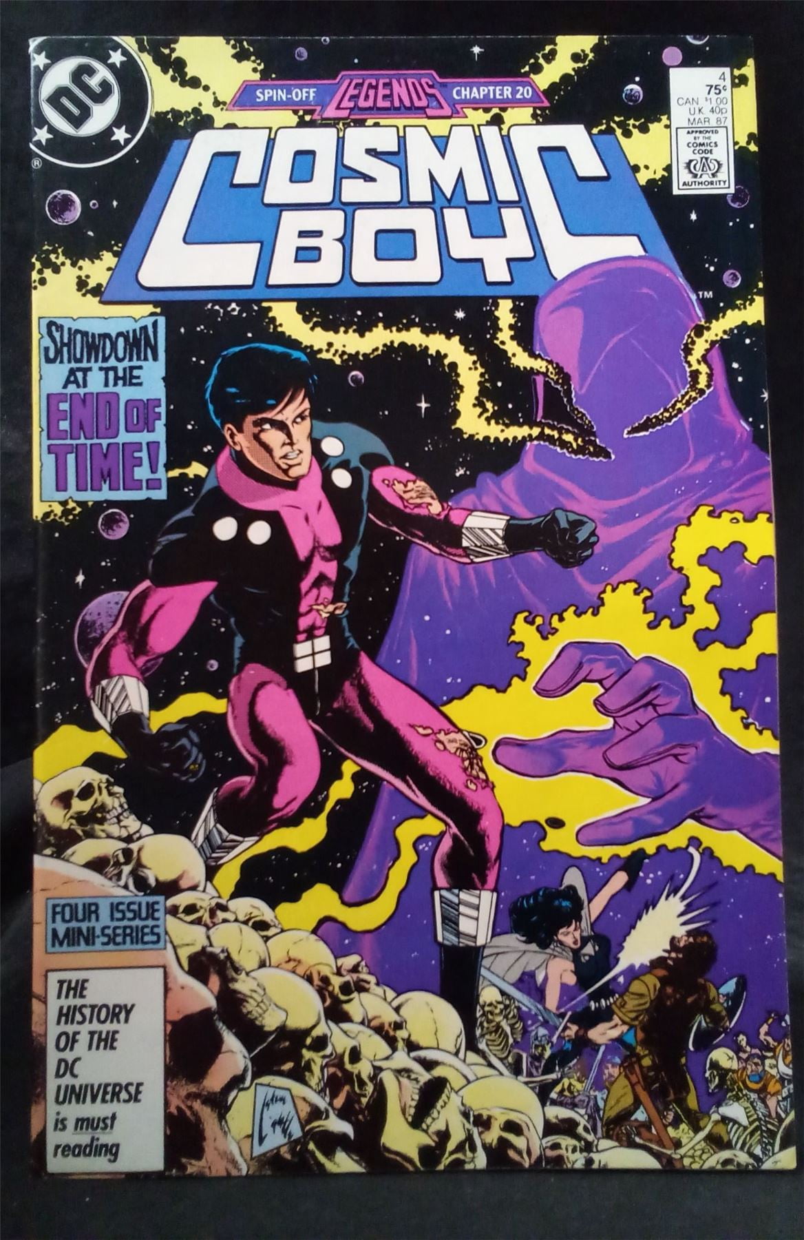 Pre-Owned Cosmic Boy #4 1987 DC Comics Comic Book - Walmart.com