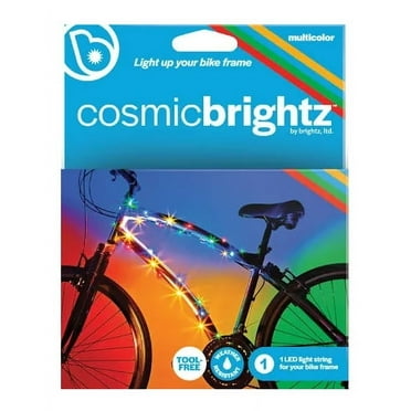 Cruzin Brightz Flashing LED Bicycle Light for Night Riding, Red/Blue ...