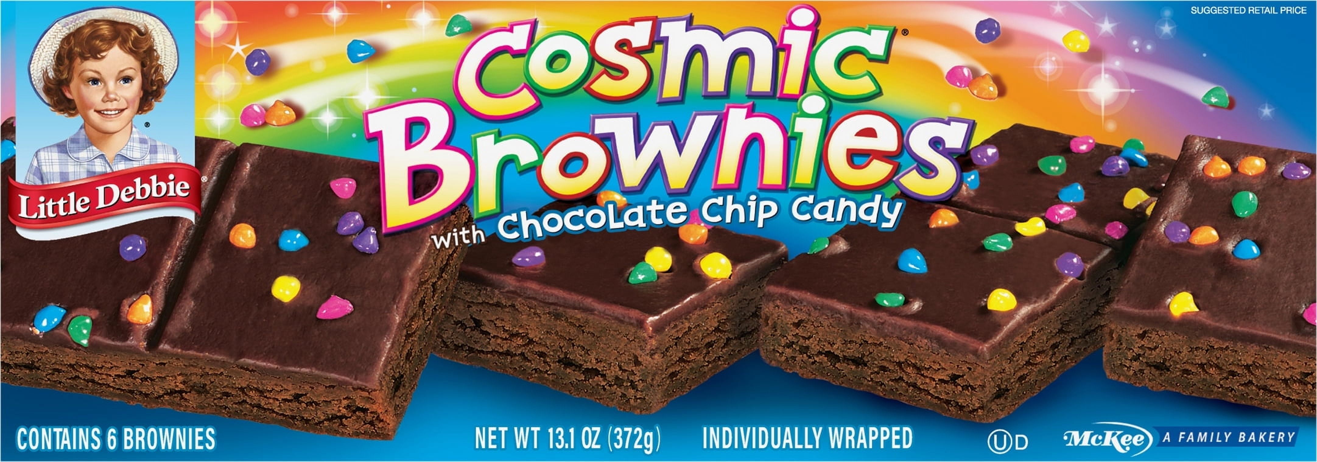 Cosmic Brownies, Little Debbie, 13oz - Perfect Portioned Chocolate ...