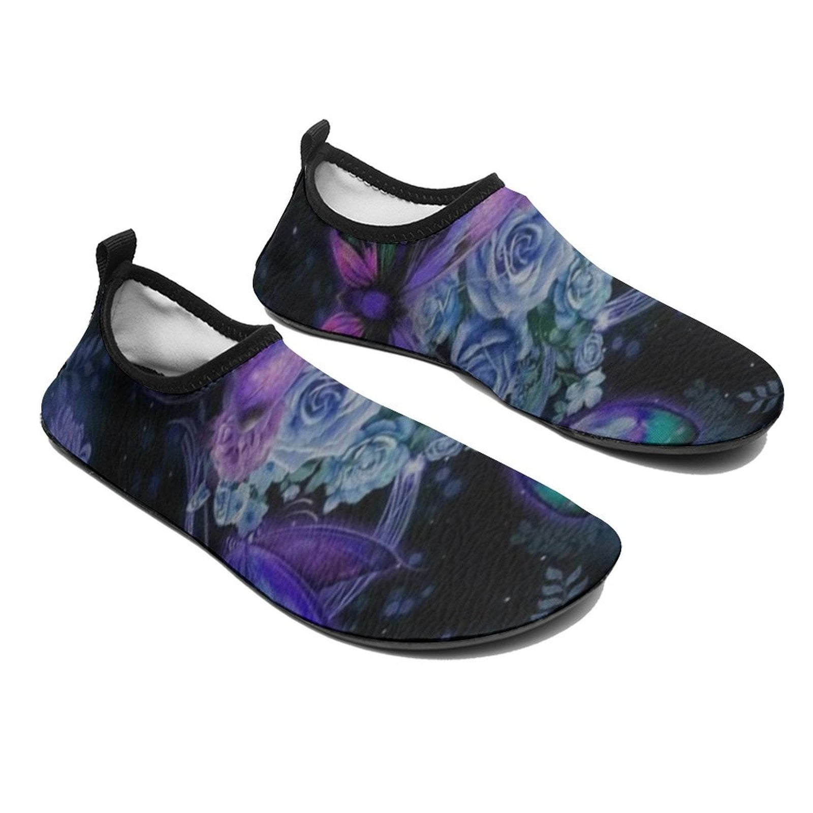 Cosmic Butterfly Water Shoes Beach Slip-on Shoes for Men Women Swim ...