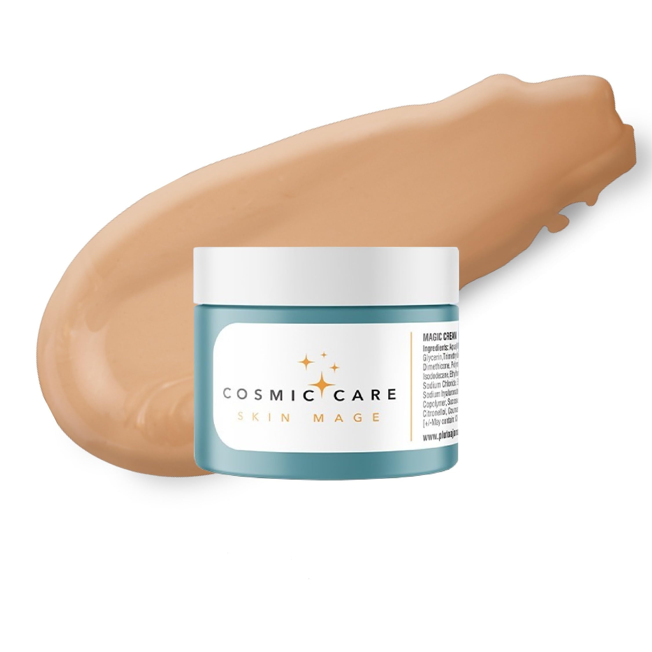 Cosmic Care, Skin Mage BB Cream for Face with Collagen and Hyaluronic ...