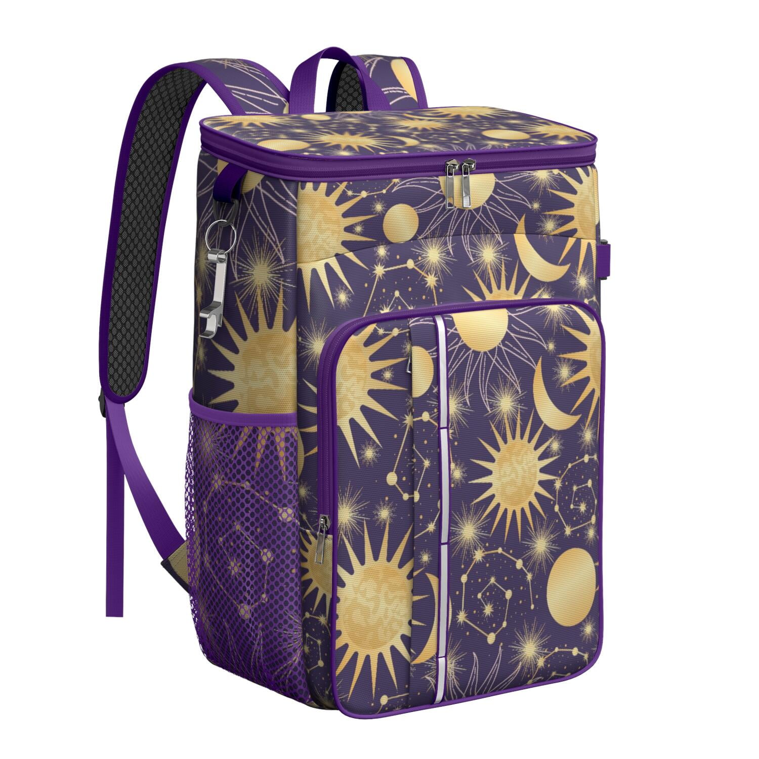 Cosmic Celestial Sun Backpack Cooler – Leakproof Insulated Cooler Bag ...