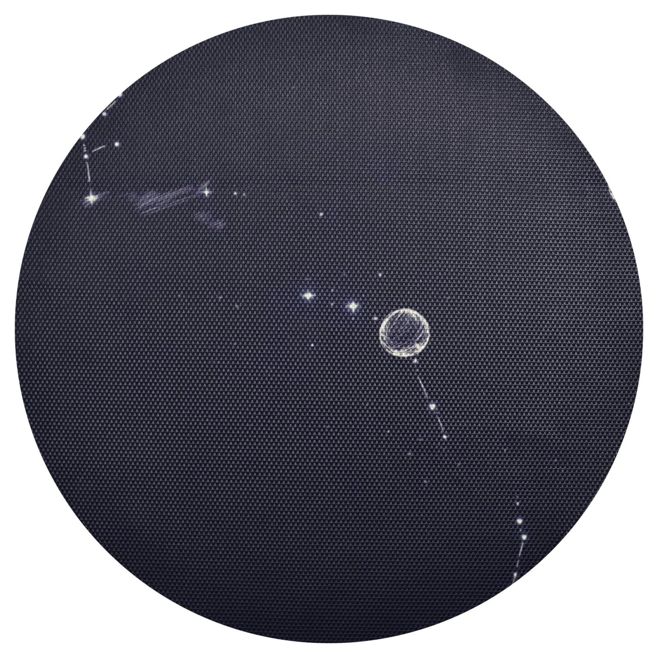 Cosmic Constellations 4-Piece 15.4in Heat-Proof PVC Plate Mats, Easy ...