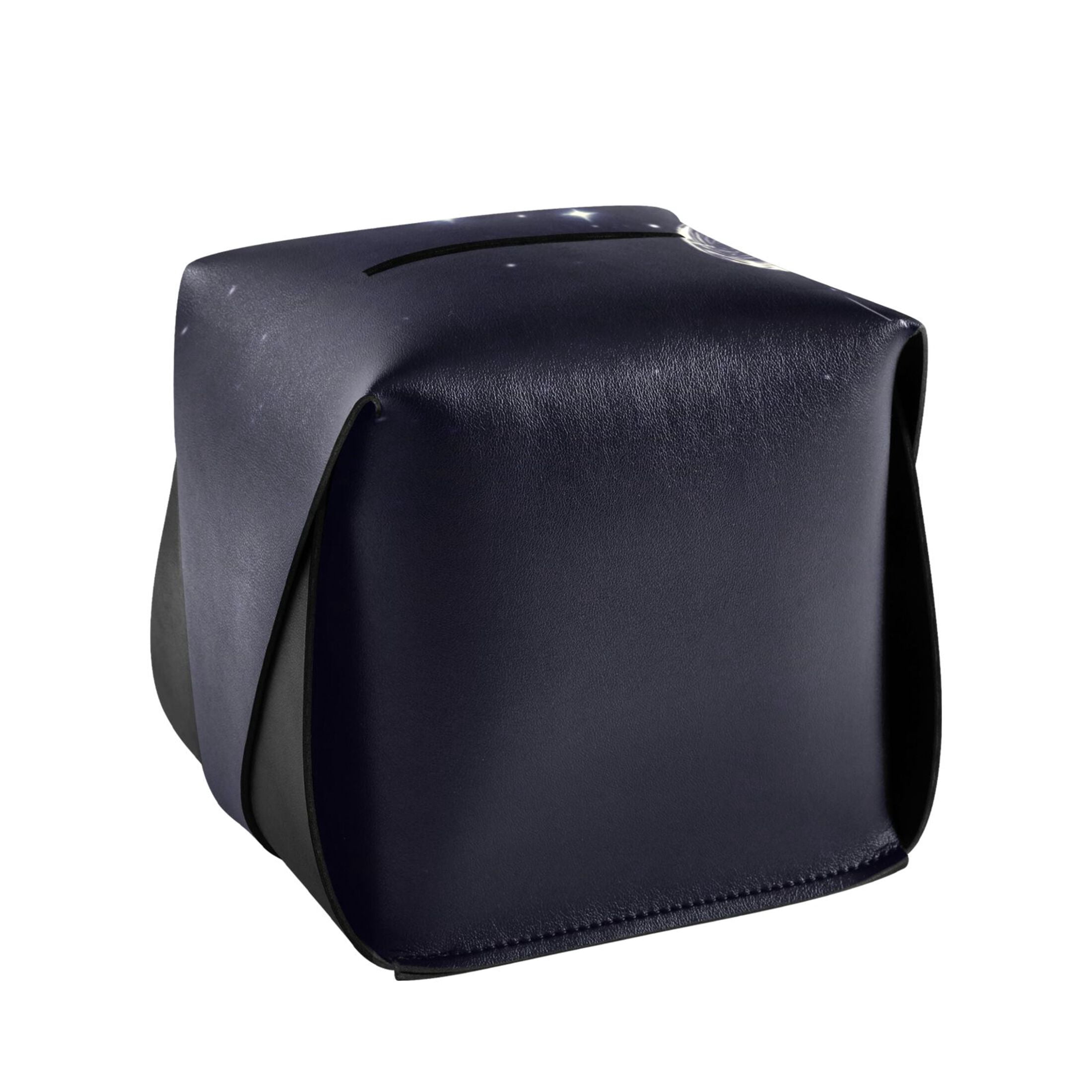 Cosmic Constellations 5.7in Leather Tissue Box Cover Square PVC ...