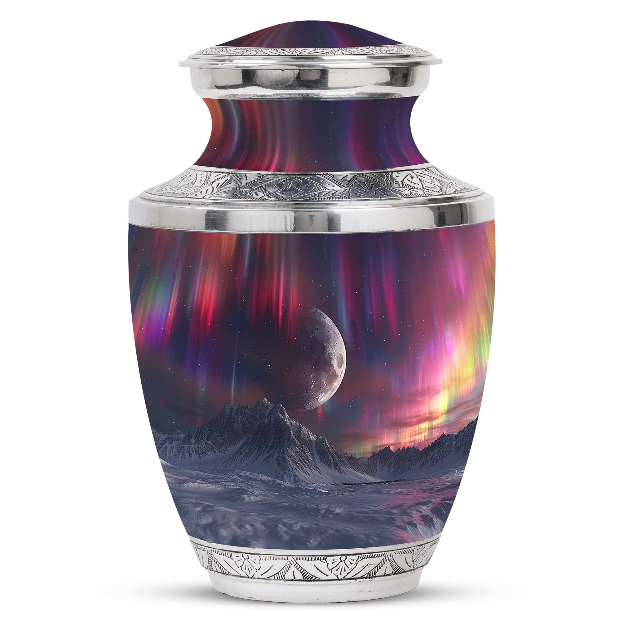 Cosmic Curtains Over Mountain Pass - Funeral Urns For Men - Mini Mom ...