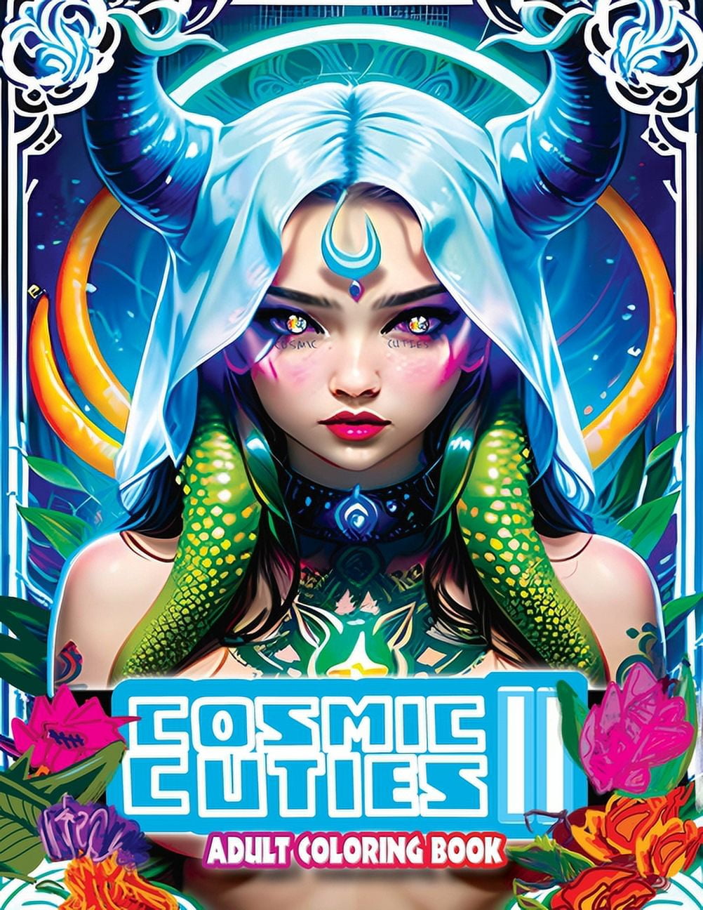 Cosmic Cuties Nsfw Adult Coloring Book: Cosmic Cuties II NSFW Adult Coloring Book: Out-Of-This ...