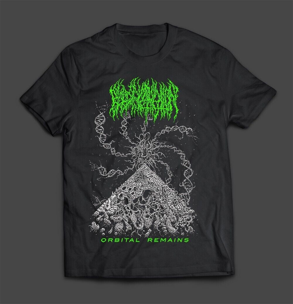 Cosmic Death Metal-Inspired Shirt, Space Horror Album Graphic Tee ...