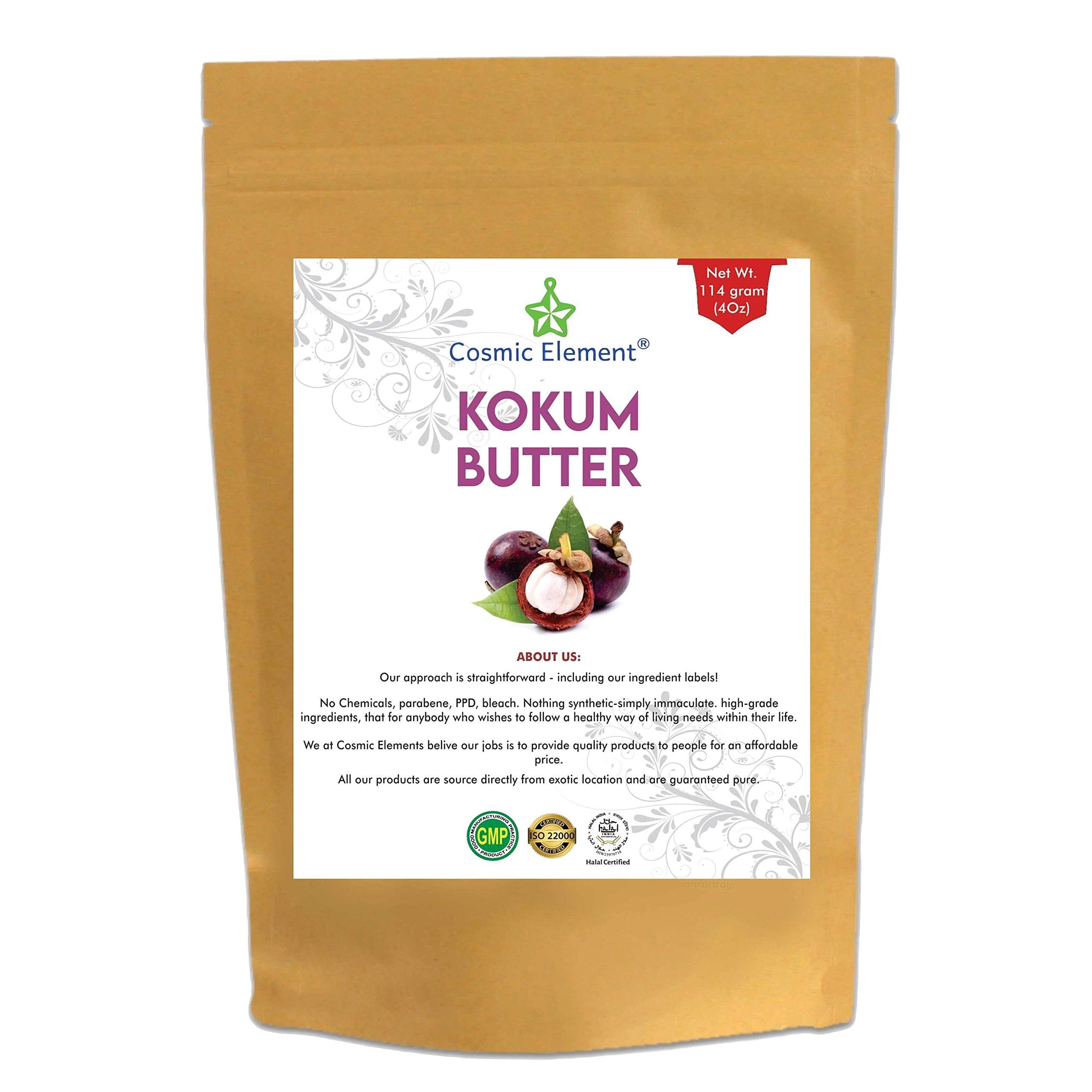 Cosmic Element Raw Organic YYF14 Kokum Butter - Light, Firm Butter for ...