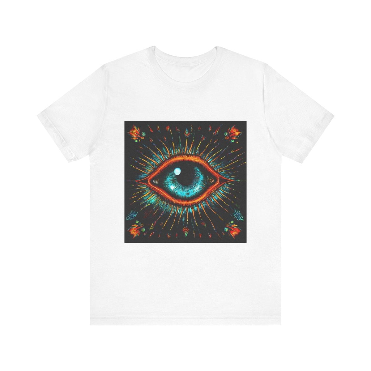 Cosmic Eye Graphic Shirt Psychedelic Neon Vision Art Surreal ...