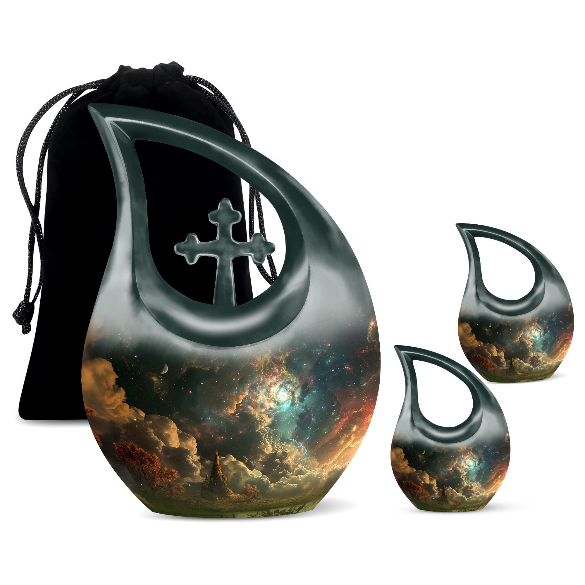 Cosmic Frontier Where Earth Urn - Cremation Urn Human Ashes - Urns For ...