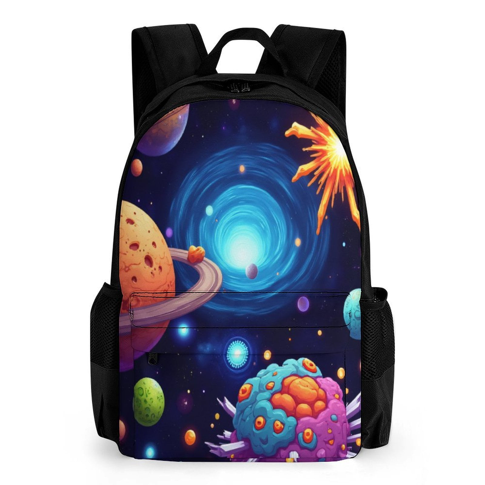 Cosmic Galaxy Adventure Backpack for Men Women Sport Elementary ...