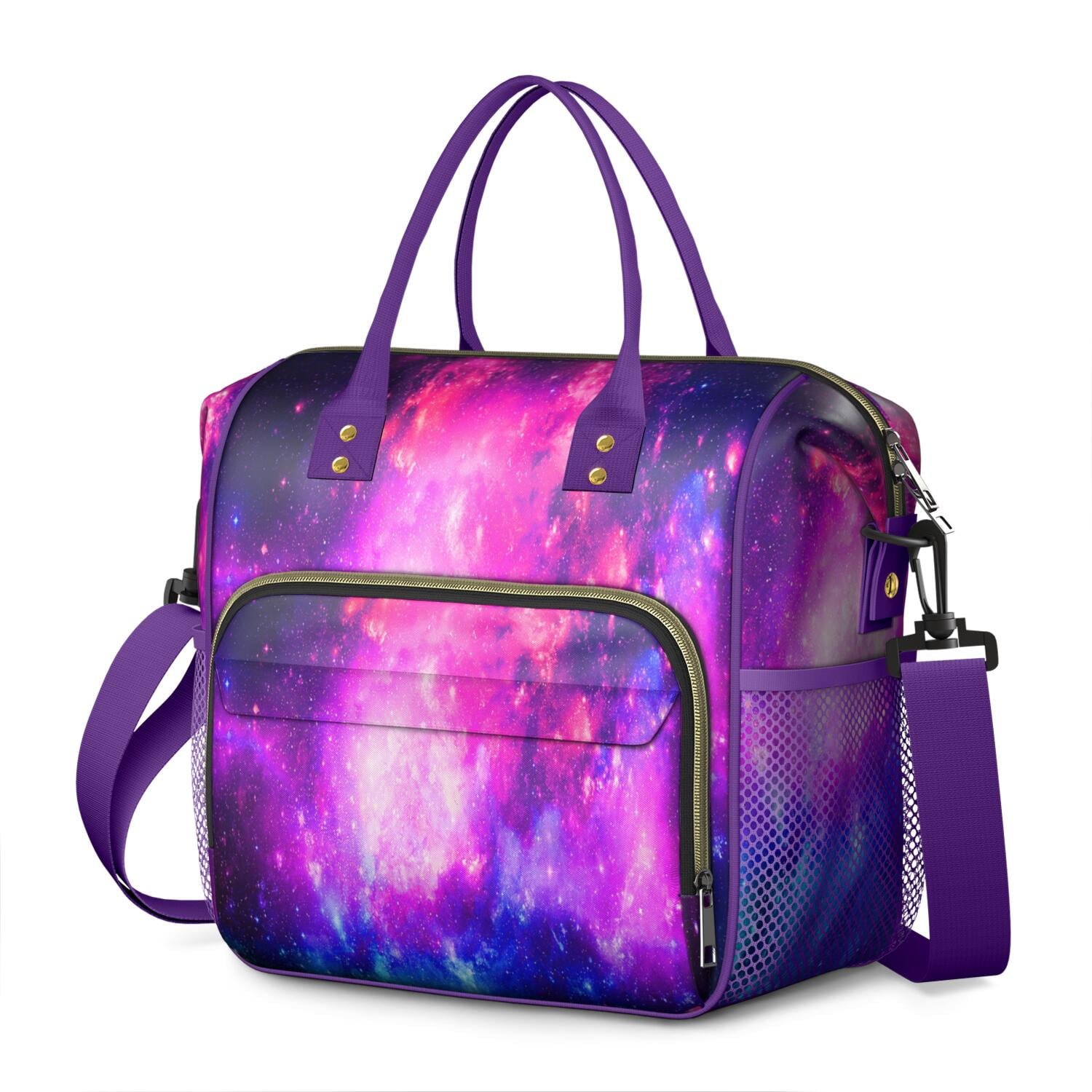 Cosmic Galaxy Insulated Lunch Box – Leakproof Dual Compartment Cooler ...