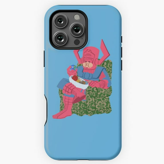 Cosmic Hunger Giant Galaxy Devourer Retro Sci Fi Art Phone Case for ...