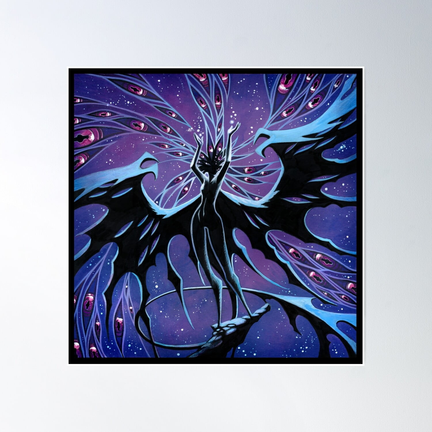 Cosmic Insight Poster Wall Art, Modern Wall Decor, 30x30 UNFRAMED ...