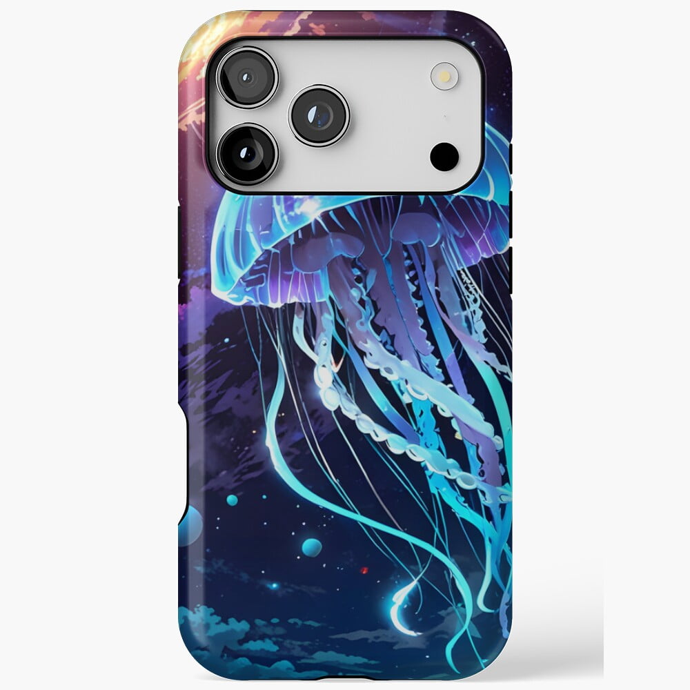 Cosmic Jellyfish Dreamscape Ocean Glow Phone Case for iPhone 11 through ...