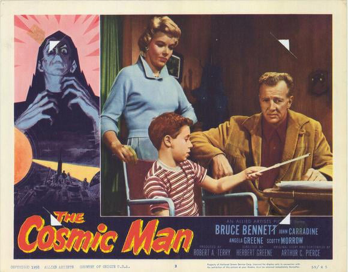 Cosmic Man - movie POSTER (Style G) (11" x 14") (1959) - Walmart.com