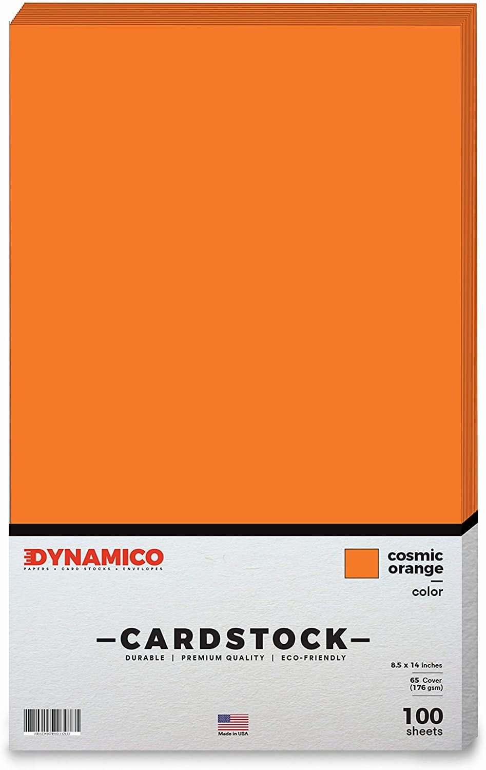 Cosmic Orange 8.5 x 14" Cardstock Paper - Legal/Menu Size - for Cards ...