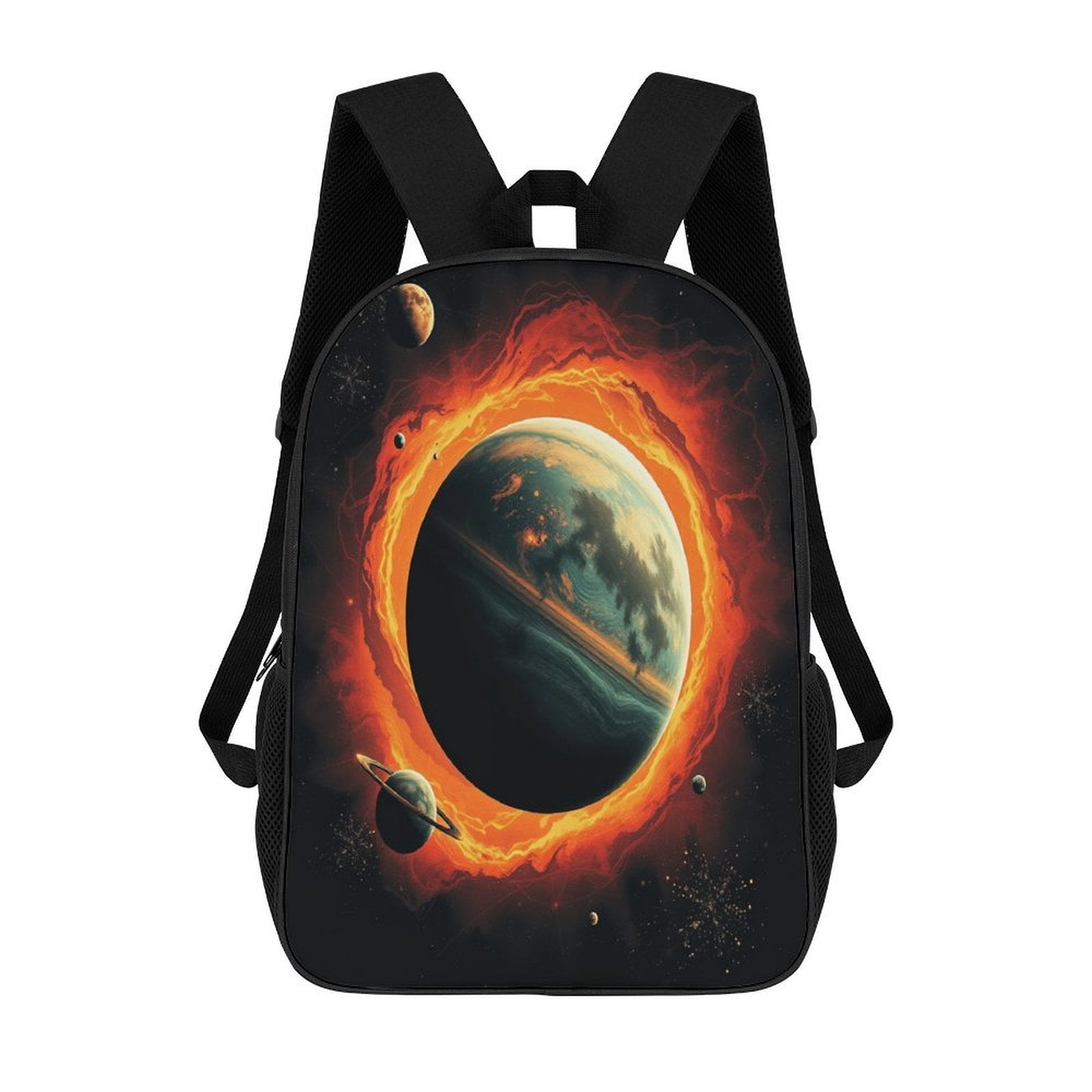 Cosmic Planet Book Bag Woman Man Bag 17 Inch Backpack Bag - Walmart.com