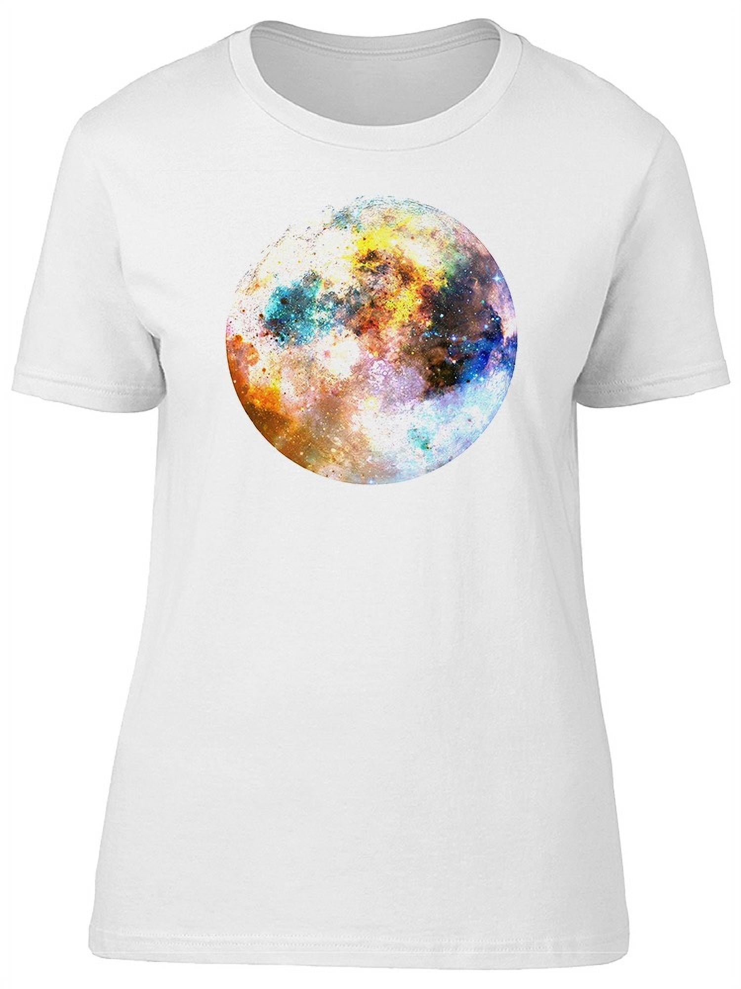 Cosmic Planet Made Of Stars T-Shirt Women -Image by Shutterstock ...