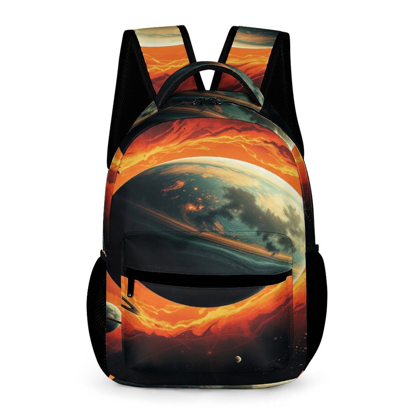 Cosmic Planet Travel Canvas Laptop Backpack For Women Men Aesthetic ...