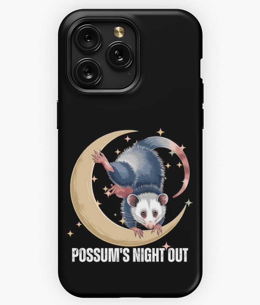 Cosmic Possum Space Animal M3522 Phone Case for iPhone 17 16 15 14 13 ...