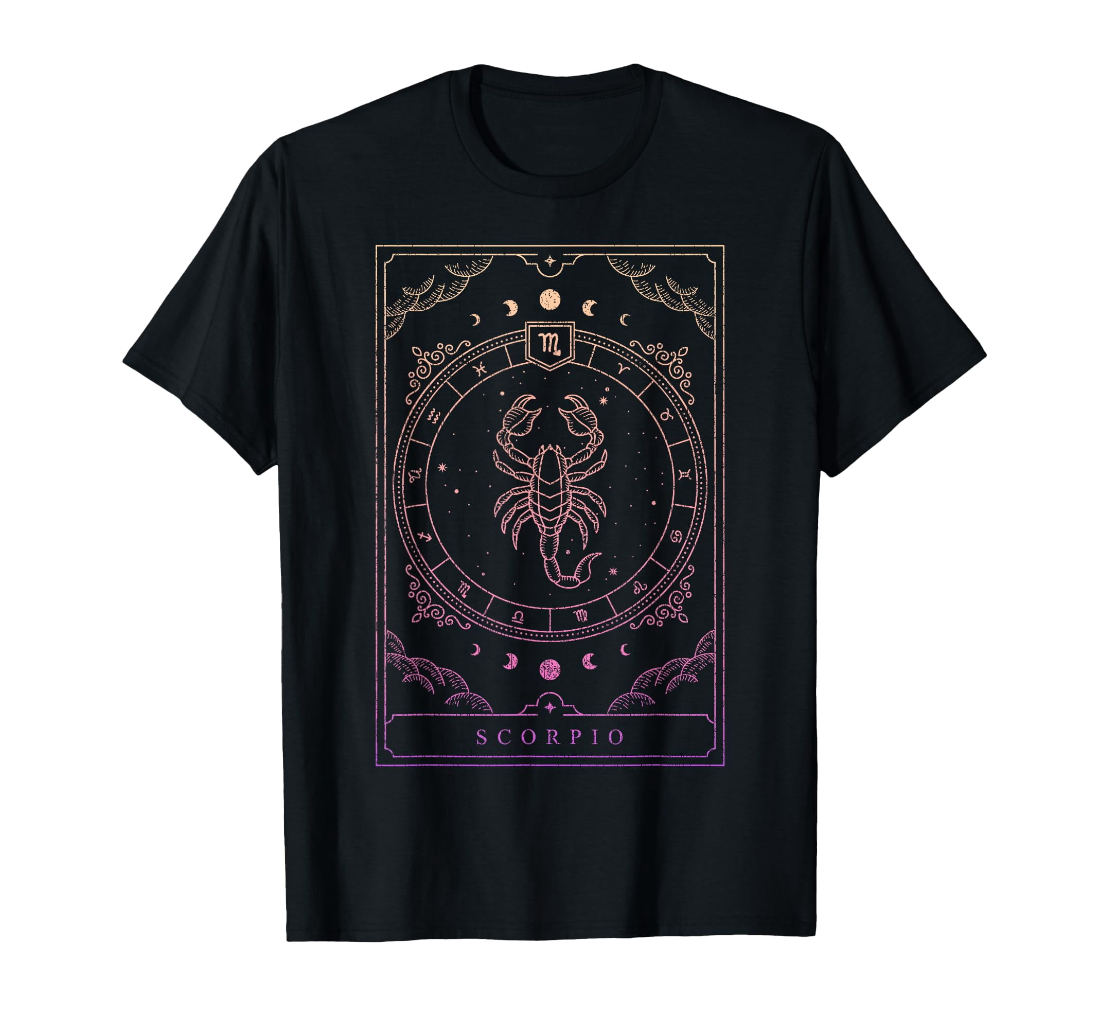 Cosmic Scorpio Zodiac Graphic T-Shirt for Astrology Lovers and Birthday ...