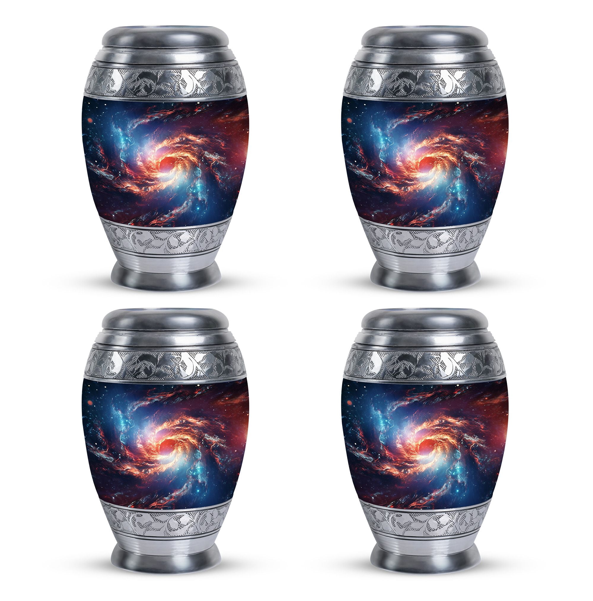 Cosmic Sea Cremains Keepsake - Compact Cremation Urn For Men - Small ...