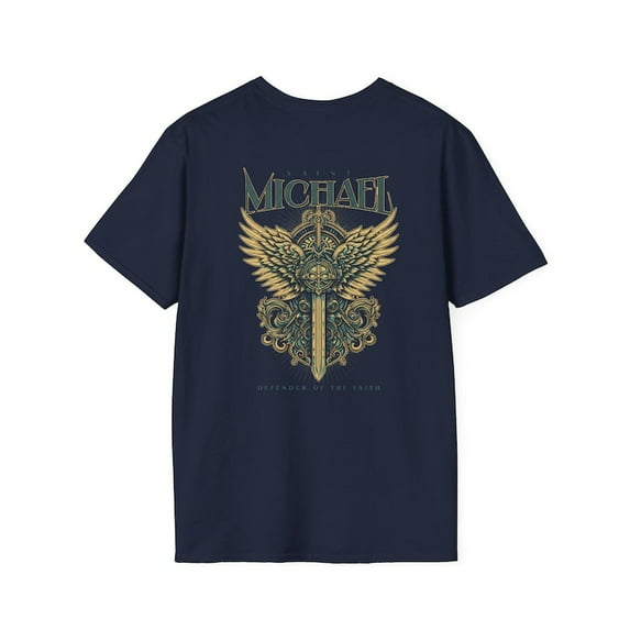 Cosmic Sentinel Tee – Vintage Mythic Line Art Graphic - Walmart.com